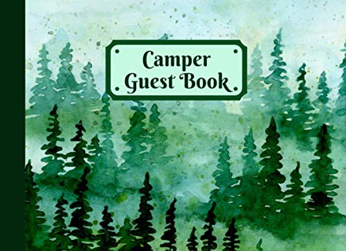 Camper Guest Book: Camper Guest Book for the Visitors to Sign - Welcome ...