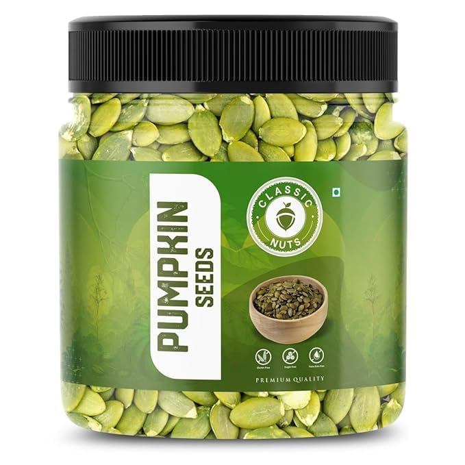 Classic Nuts Pumpkin Seeds | Natural & Crunchy | Supports Heart and ...