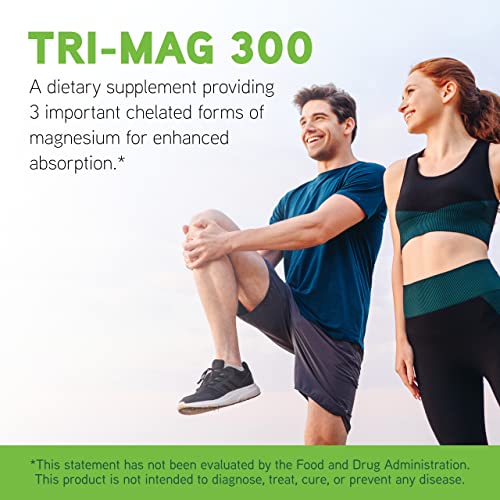 Snapklik.com : DaVinci Labs Tri-Mag 300 - Chelated Magnesium Supplement