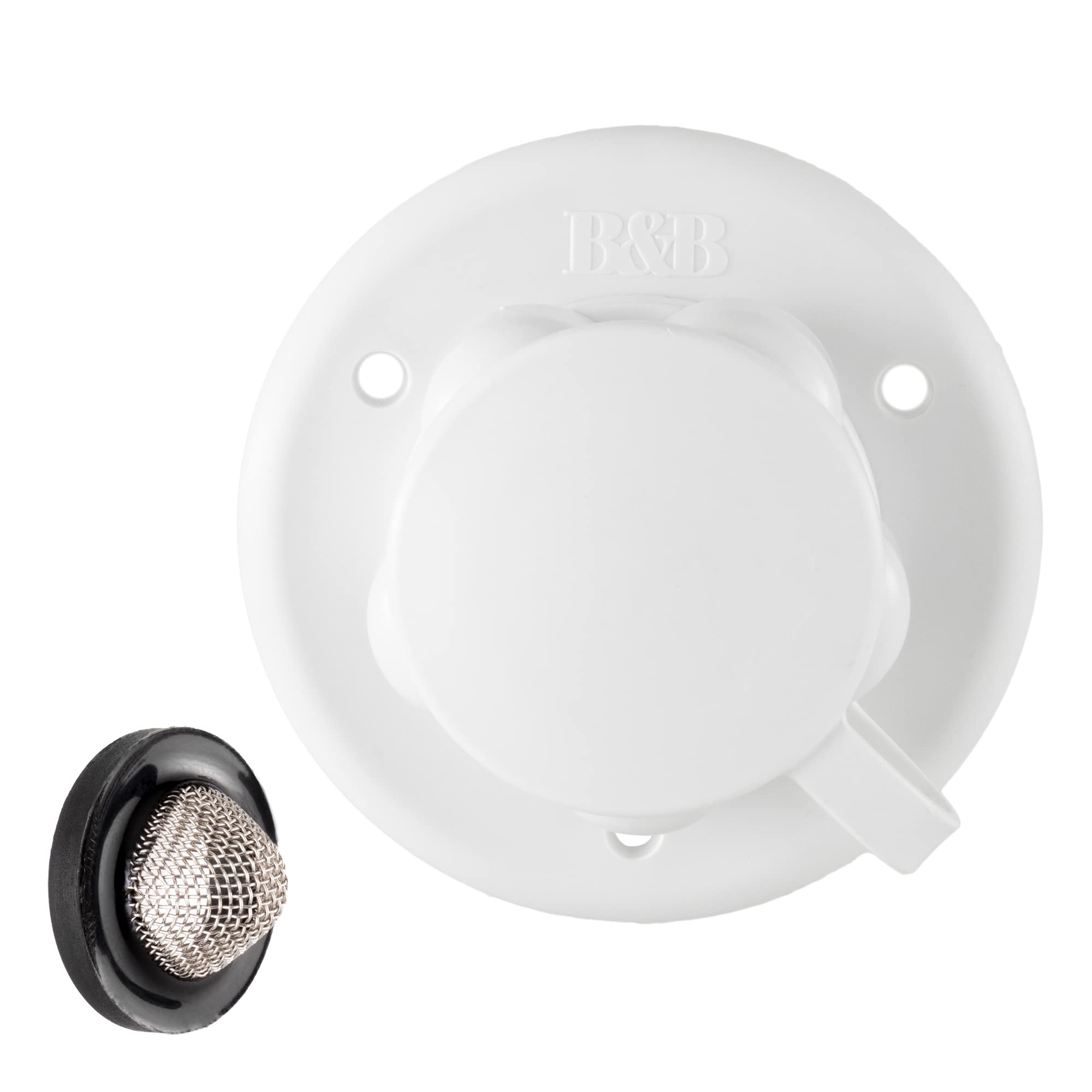 Snapklik.com : RecPro RV City Water Fill Inlet Plastic Flange