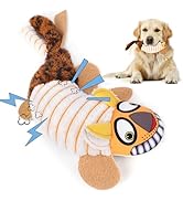 Amazon.com: Supet Stuffed Dog Toys for Aggressive Chewers, Durable ...