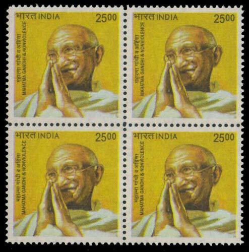 Buy India 2009 Mahatma Gandhi Special Definitive Stamp Block of 4 ...