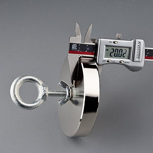 Mutuactor Super Powerful 1200LBS Vertical Magnetic Pull Force Neodymium ...