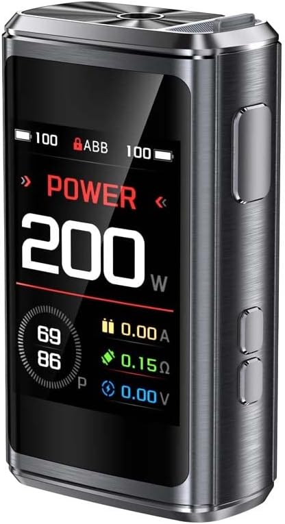 GEEKVAPE Official Geek Vape Z200 Mod 5W-200W 2.4'' Interactive Screen ...