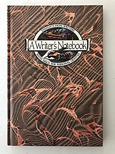 Writers Notebook: Courage Books: 9780894715730: Amazon.com: Books