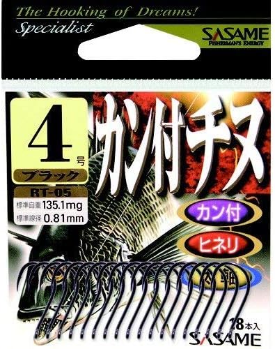 Amazon | ささめ針(SASAME) RT-05 カン付チヌ | ささめ針(SASAME) | フック・針