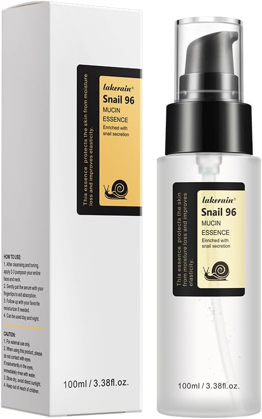 Amazon.com: Snail Mucin Serum 96%, Snail Secretion Filtrate 96%, Advanced Snail Mucin 96% Power ...