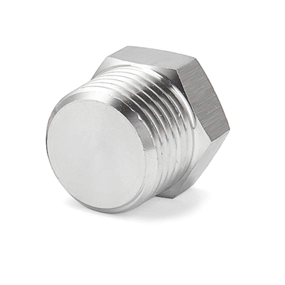Snapklik.com : Feelers 2" NPT Male Outer Hex Head Thread Plug Pipe ...