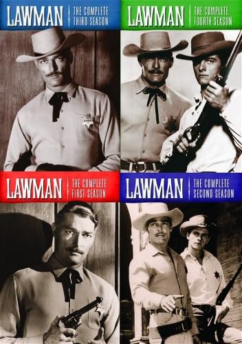 Amazon.com: Lawman: The Complete TV Series, Seasons 1, 2, 3 & 4 (DVD-R ...
