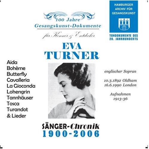 Eva Turner, Historical Recordings from 1928-37: Amazon.es: CD y vinilos}