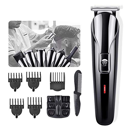 SLE Professional Hair Trimmer Set, 6-in-1 Beard and Hair Trimmer for ...