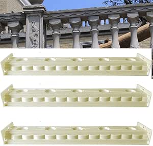Amazon.com : 3 PCS 39.37“ Precast Baluster Rail Concrete Mold, Precast ...