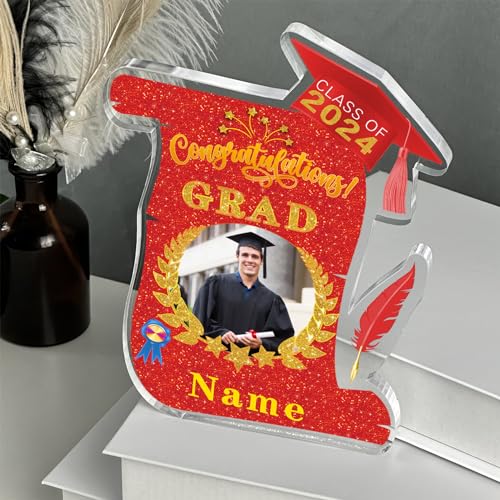 Snapklik.com : Discodes Personalized Graduation Gift Class Of 2024 Desk ...