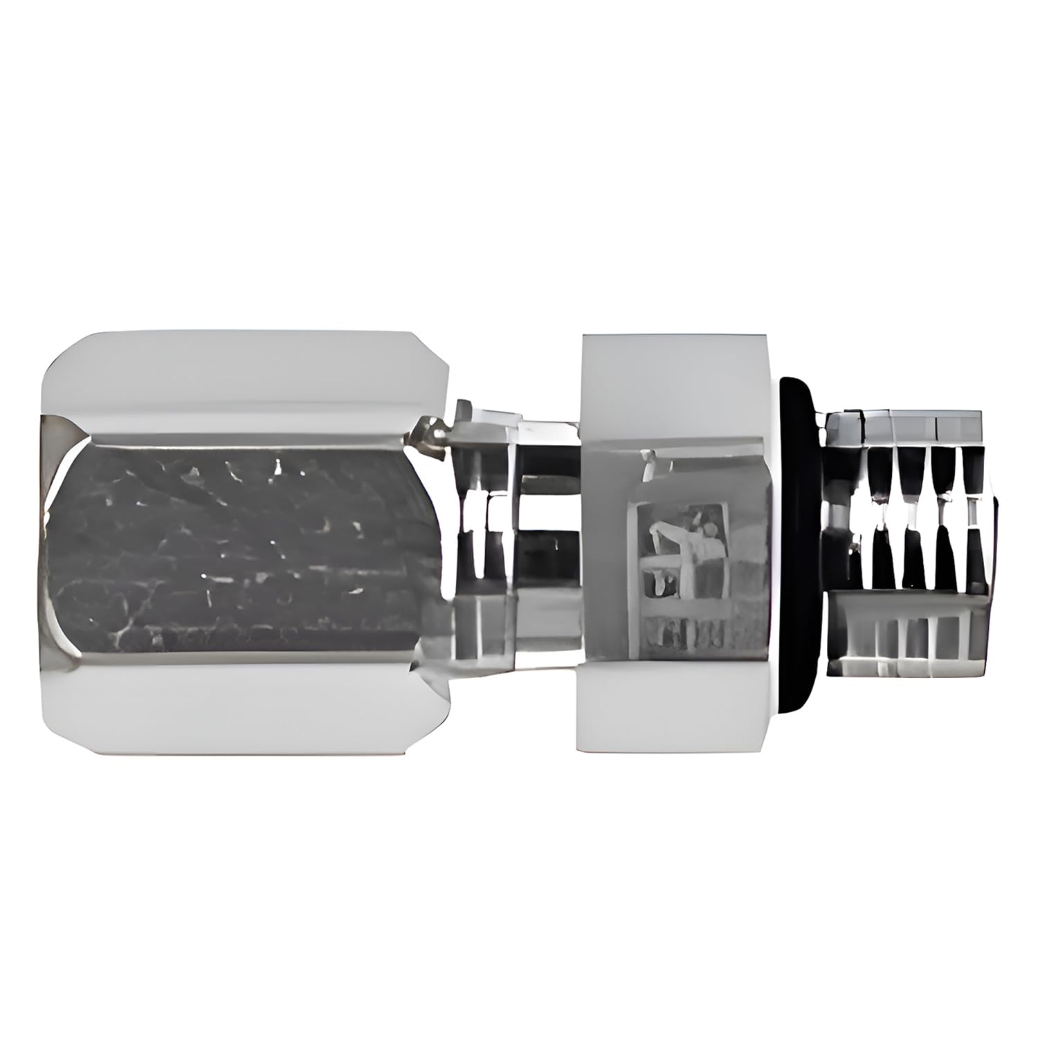 Brennan Industries C6400-06-06-O-SS Stainless Steel Straight Flareless ...