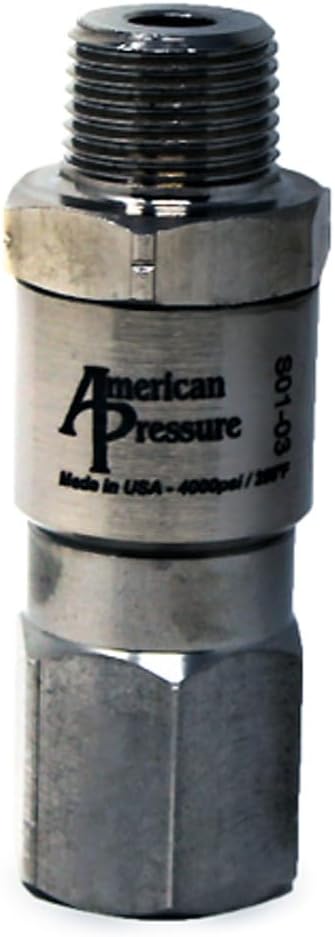 Amazon.com : American Pressure Stainless Steel High Pressure Live Gun ...
