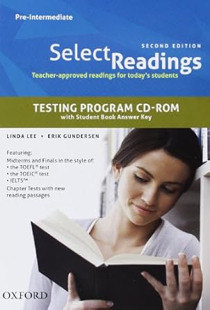 Select Readings: Pre Intermediate Teachers Resource CD-ROM: Lee, Linda ...