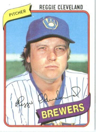 Amazon.com: 1980 Topps Baseball Card #394 Reggie Cleveland Mint ...