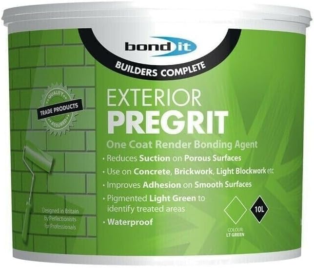 Everbuild 507 Quick Drying Rendagrip Extra Grip Render Bonding Agent ...