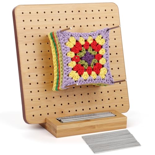 Coopay Blocking Board for Crochet, Granny Square Blocking Board ...