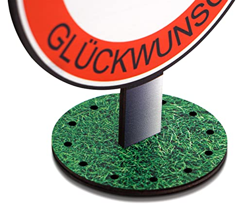 DARO Design - Verkehrsschild 75 Jahre Herzlichen Glückwunsch - 20cm ...