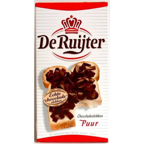 Amazon.com : De Ruijter Chocoladevlokken Puur 10.5 Oz (Chocolate ...