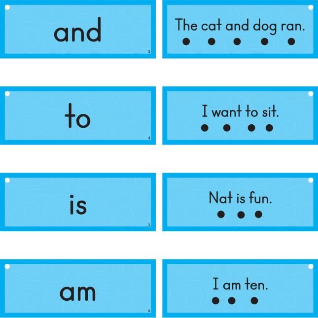 Snapklik.com : Really Good Stuff Tap And Track Tactile Sight Words And ...
