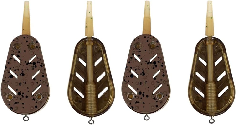 Amazon.com : 4 Pcs Embed Feeder for Fishing Inline Carp Fishing Feeder ...