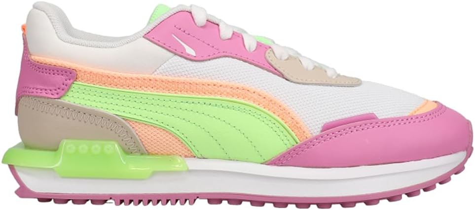 Amazon.com | PUMA Womens City Rider Translucent Lace Up Sneakers Shoes ...