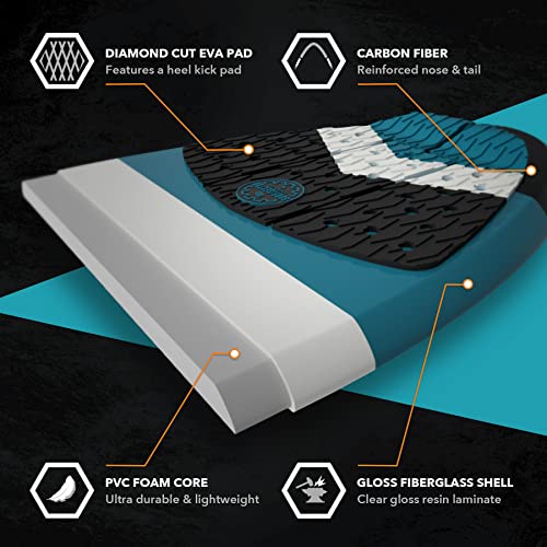 Snapklik.com : Driftsun 52in Fiberglass Performance Skimboard ...