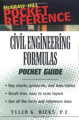 Buy Civil Engineering Formulas (McGraw-Hill Pocket Reference) Book ...