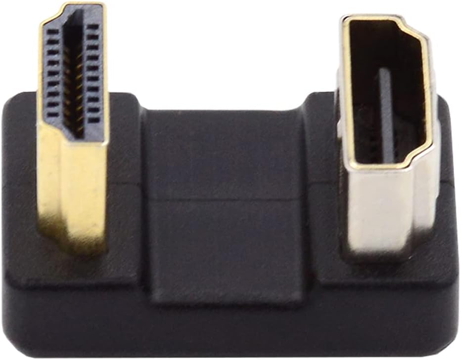 YC° CY 4K Cable 360 Degree Up Opposite U Shape Back Angled Type-A HDMI ...