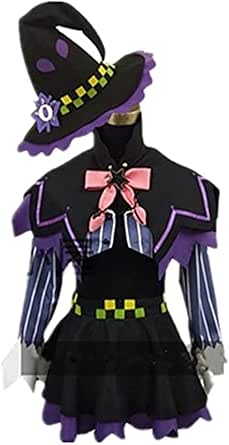 Amazon.com: Anime Hololive VTuber Murasaki Shion Witch Dress Uniform ...