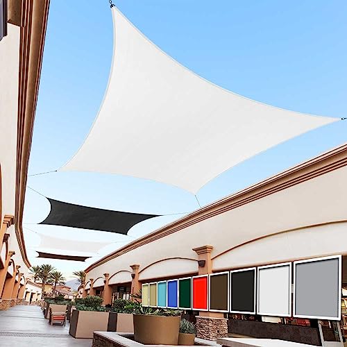 Snapklik.com : Royal Shade 8 X 10 White Rectangle Sun Shade Sail RS-SLR ...