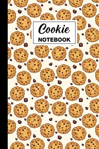 Cookie Notebook: Cookie Blank Lined Journal Notebook - Cookie Themed ...