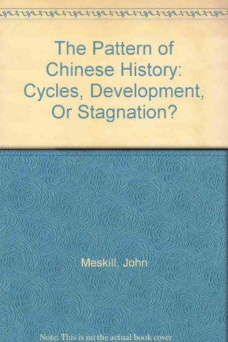 Amazon | Pattern of Chinese History: Cycles, Development or Stagnation ...