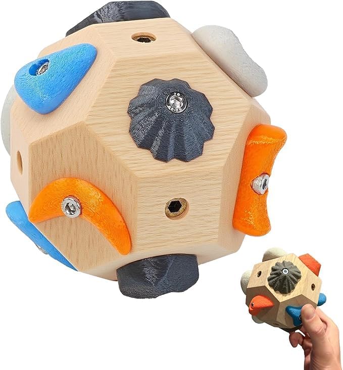 Quhoxdye Handcrafted Boulder Block - Build Strength and Precision, 3D ...