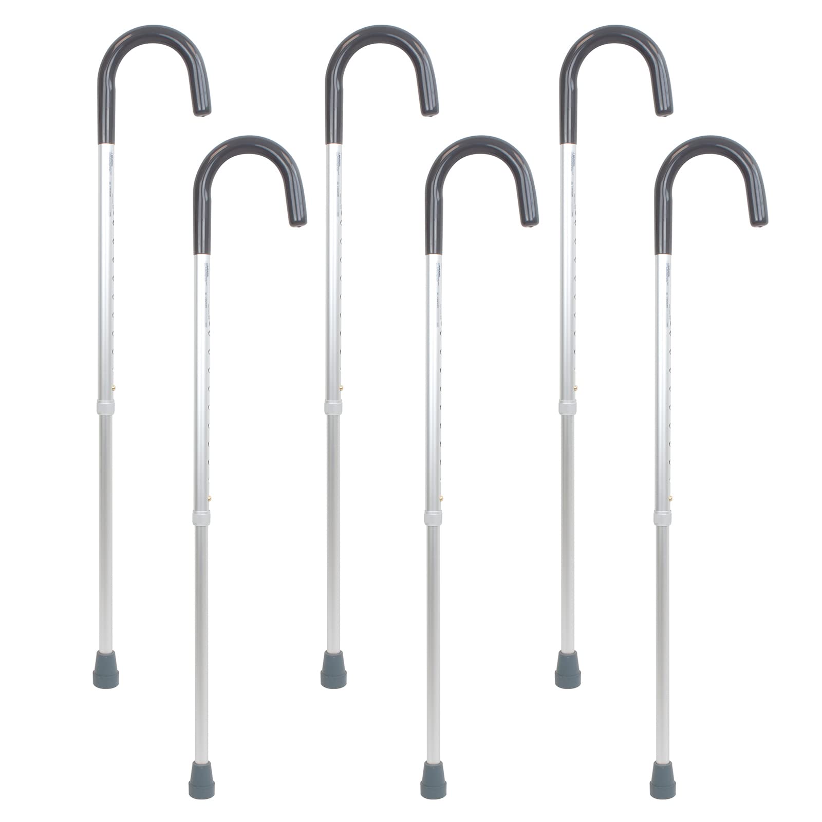 Amazon.com: Dynarex Round Handle Cane with Vinyl Grip, Provides ...