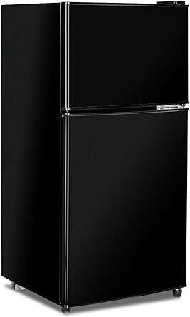 Amazon.com: Fox Shack Fridge with Freezer, 3.2 Cu Ft Refrigerator, 2 ...