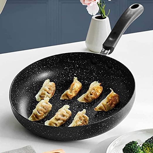 Buy SUNDRY Spatter-Super QULITY 240mm Tapper Frying Pan with Outer Hard ...