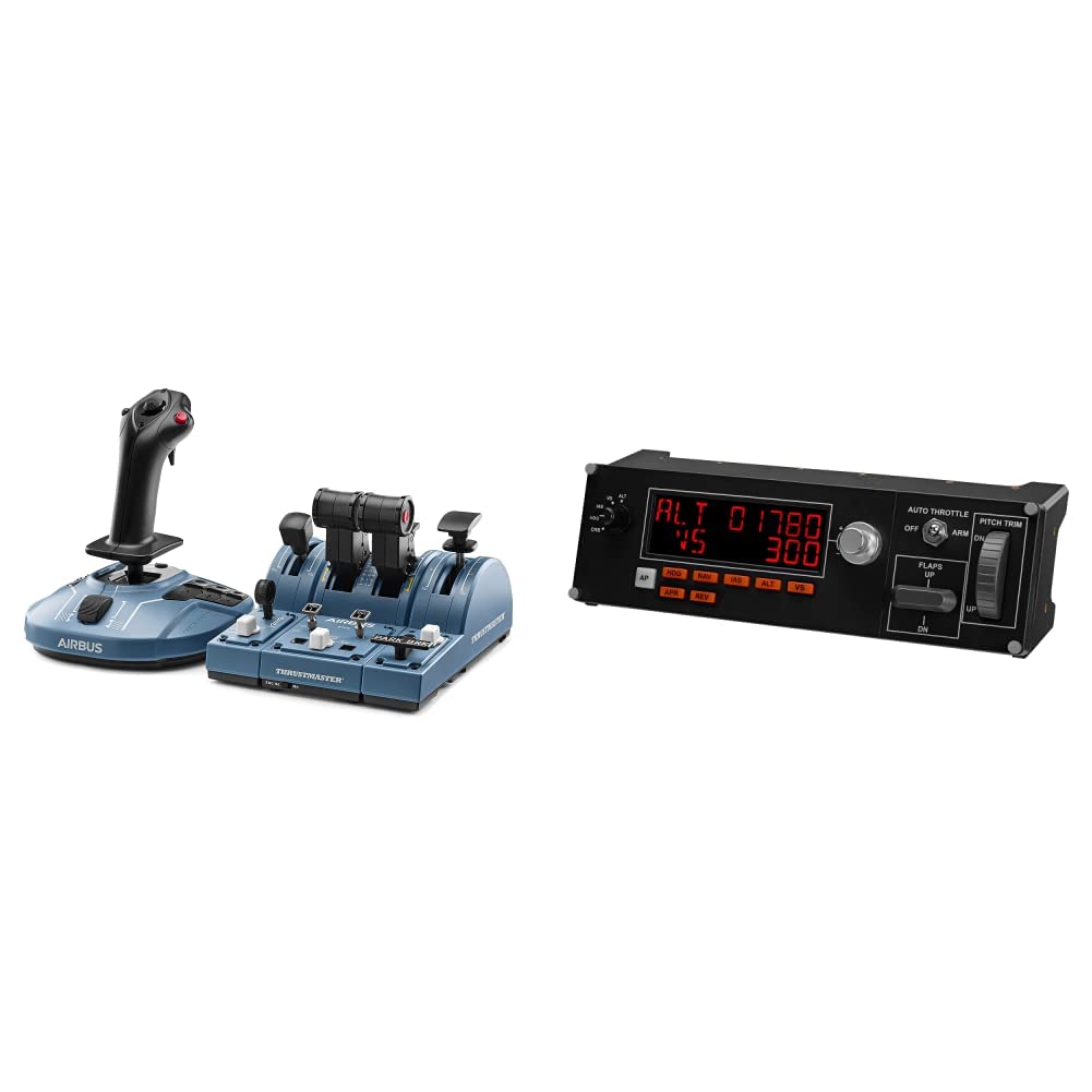 Thrustmaster Tca Captain Pack Airbus Edition And Logitech G Saitek ...