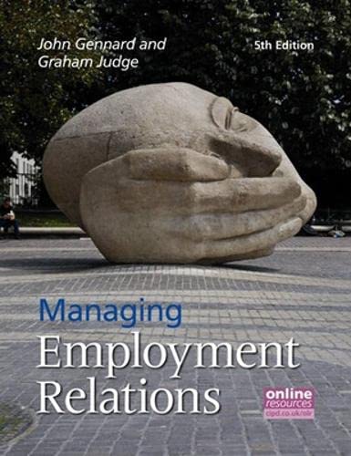 Managing Employment Relations : Gennard, John, Judge, Graham: Amazon.co ...