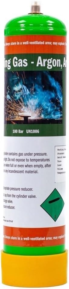 Argon CO2 Disposable Gas KIT Bottle MIG TIG Welding w/Regulator + Hose ...
