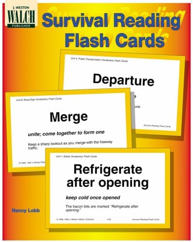 Survival Reading Flash Cards: Nancy Lobb: 9780825126130: Amazon.com: Books