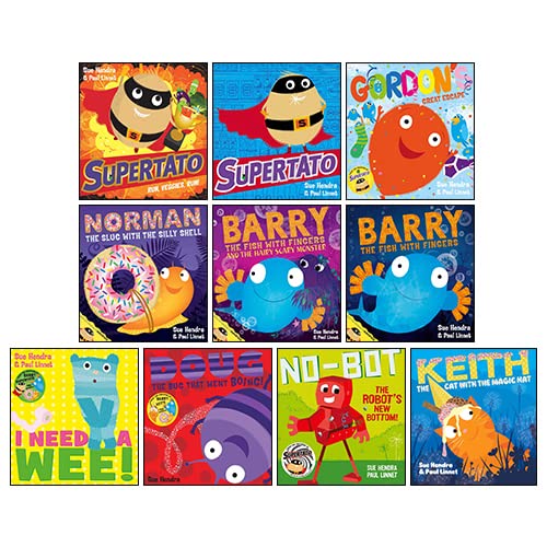 Supertato and Other Stories 10 Books Collection Set By Sue Hendra ...