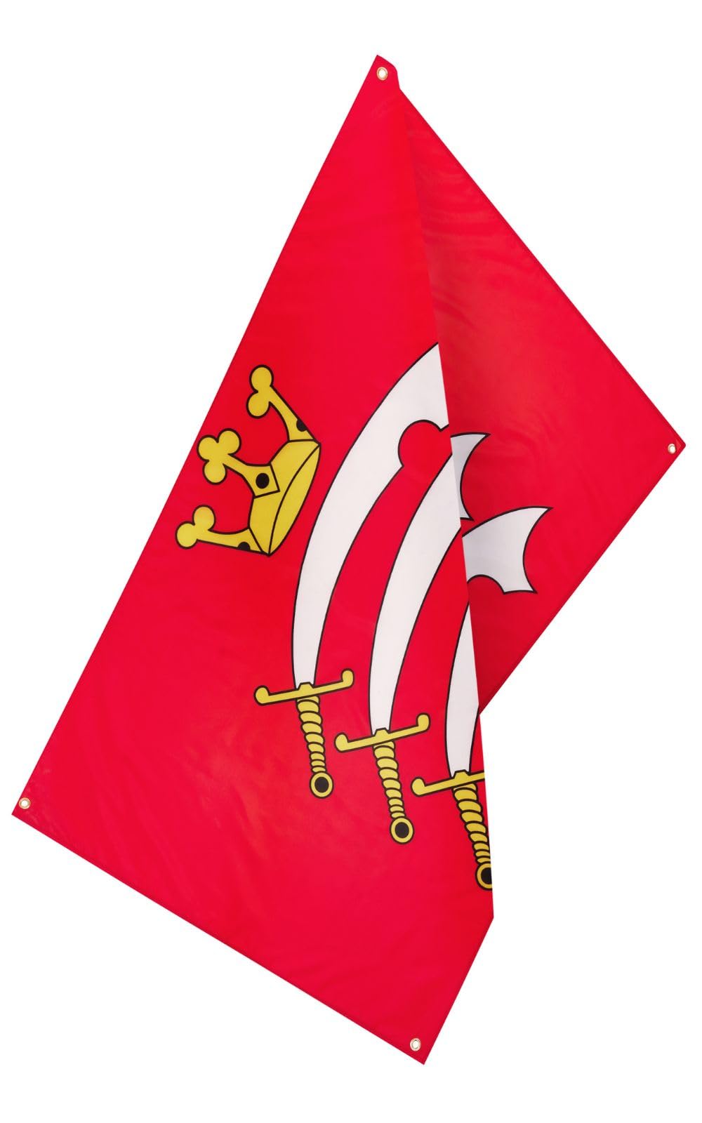 Runesol Middlesex Flag, 91x152cm, 3ft x 5ft, 4 Grommets, Eyelet In ...