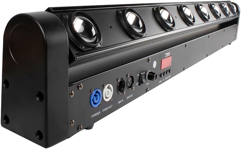 Amazon.com: SHEHDS Moving Head Light Bar LED 8x12W RGBW 4IN1 Beam and ...