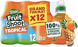 FRUIT SHOOT - Tropical 12X20Cl - Lot De 3 - Vendu Par Lot : Amazon.fr ...