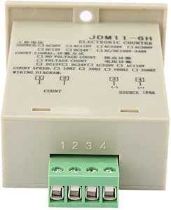 Amazon.com: Jdm11-6H 6 Digit Display, 24V Digital Counter Electronic ...