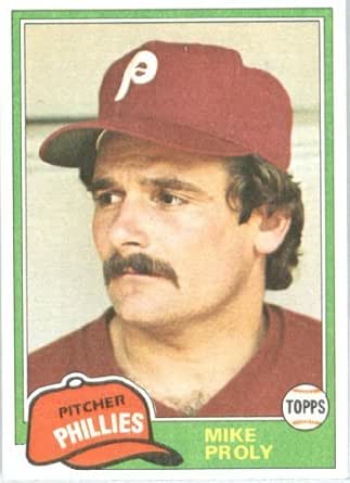 1981 Topps Baseball Card #815 Mike Proly at Amazon's Sports ...