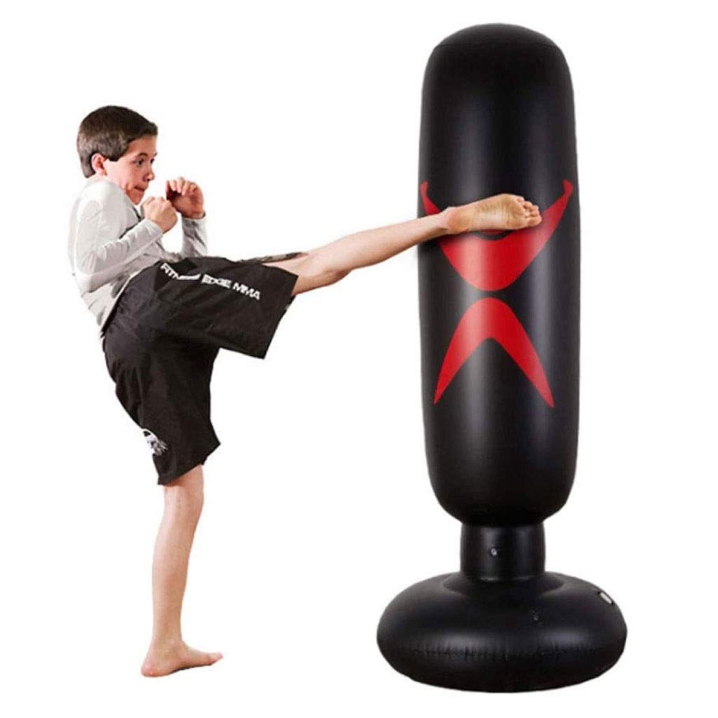 Buy AMYAL Boxing Punch Bag Stand Tower Bag Inflatable Punching Bag Free ...